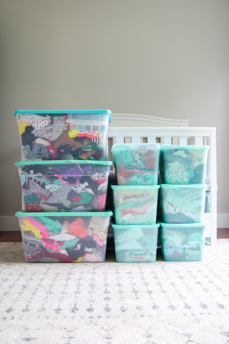 Easiest Way To Organize Kids Clothes + FREE Printables! - Living Letter ...
