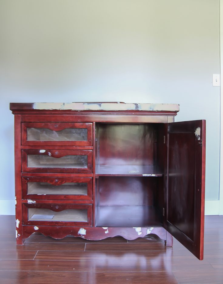 Changing Table Makeover - Living Letter Home