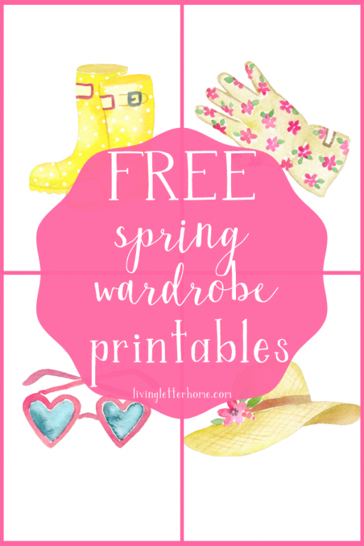 Free Spring Watercolor Printables - Living Letter Home
