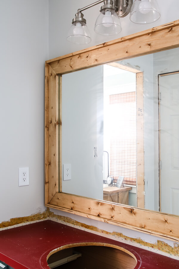 Diy mirror frame 10 Living Letter Home