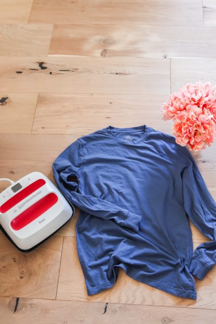 DIY Branded Custom T-shirt With Cricut - Living Letter Home