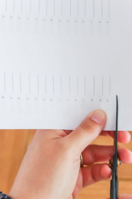 How To Organize Letterboard Letters - Living Letter Home