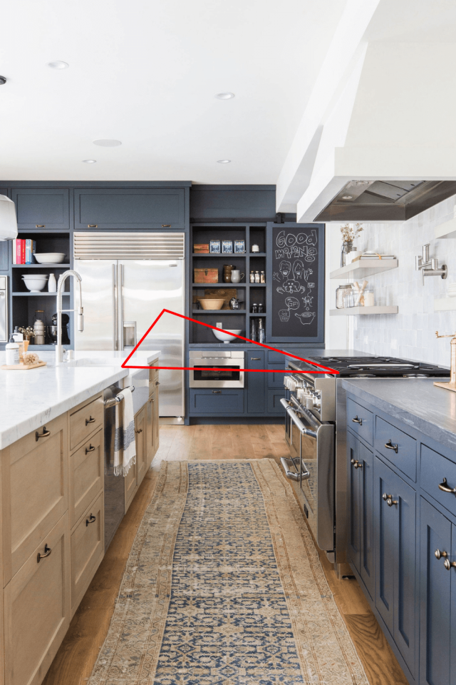 The Kitchen Triangle Explained - Living Letter Home