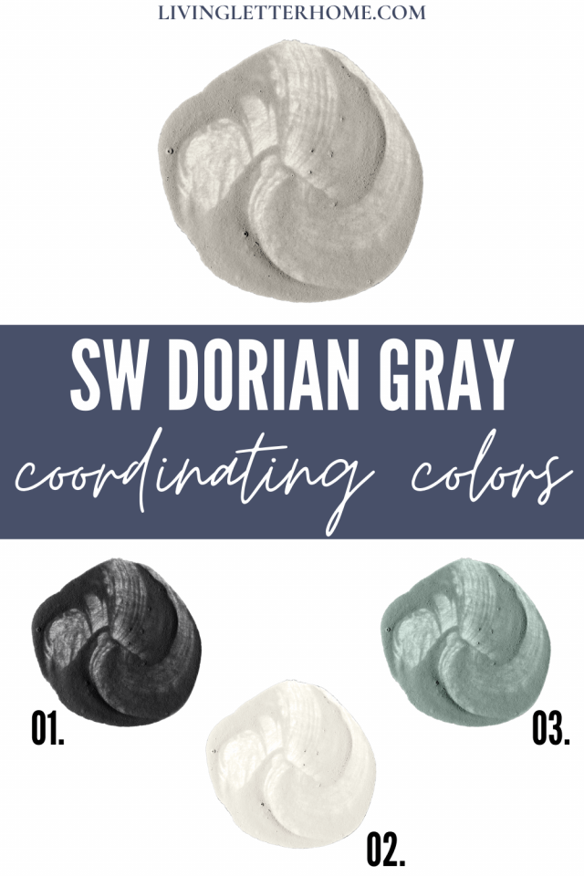 Sherwin Williams Dorian Gray - Living Letter Home
