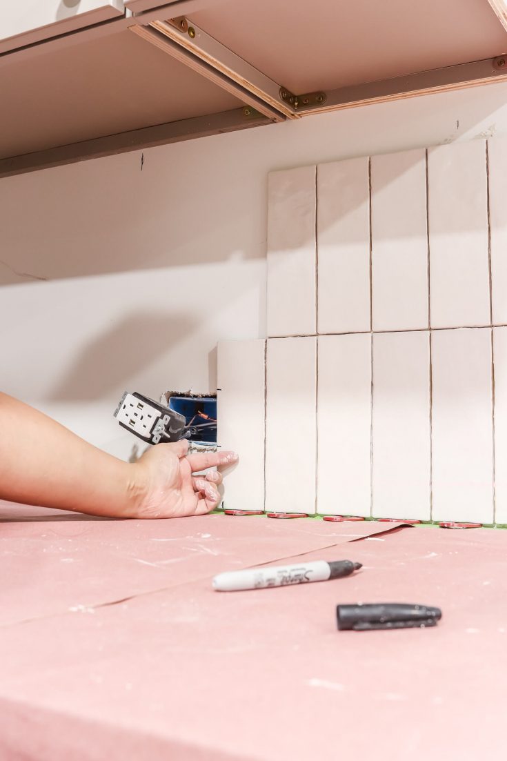 how-to-cut-backsplash-tile-around-outlets-03 - Living Letter Home