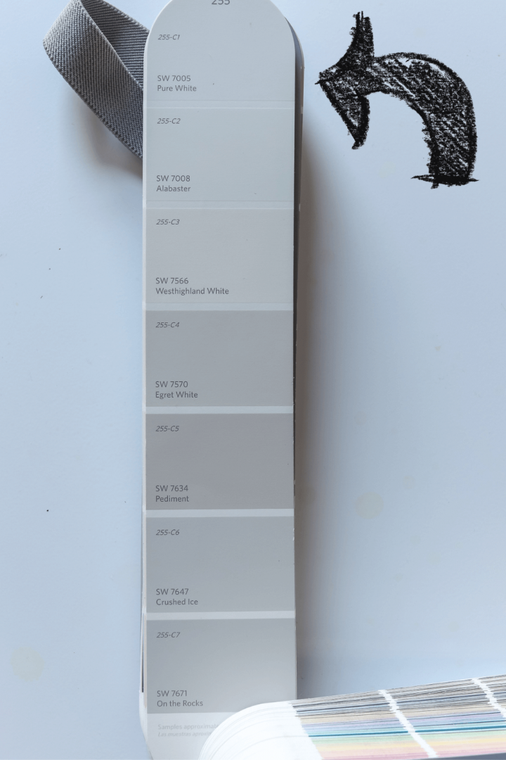 sherwin-williams-pure-white-swatch - Living Letter Home