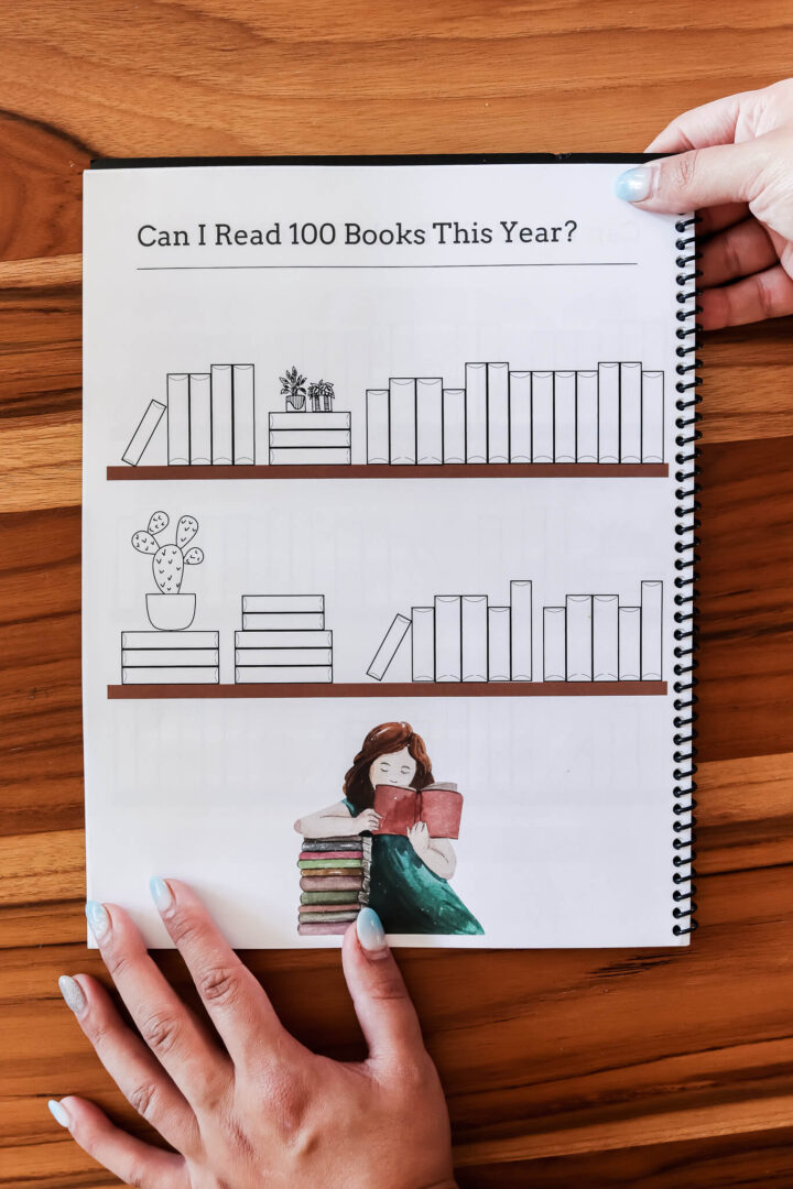 Book Log Tracker Free Printable - Living Letter Home