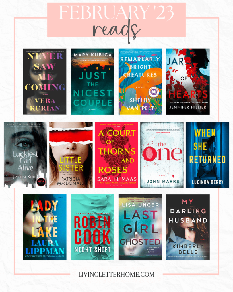 February Reads and Rapid Reviews - Living Letter Home