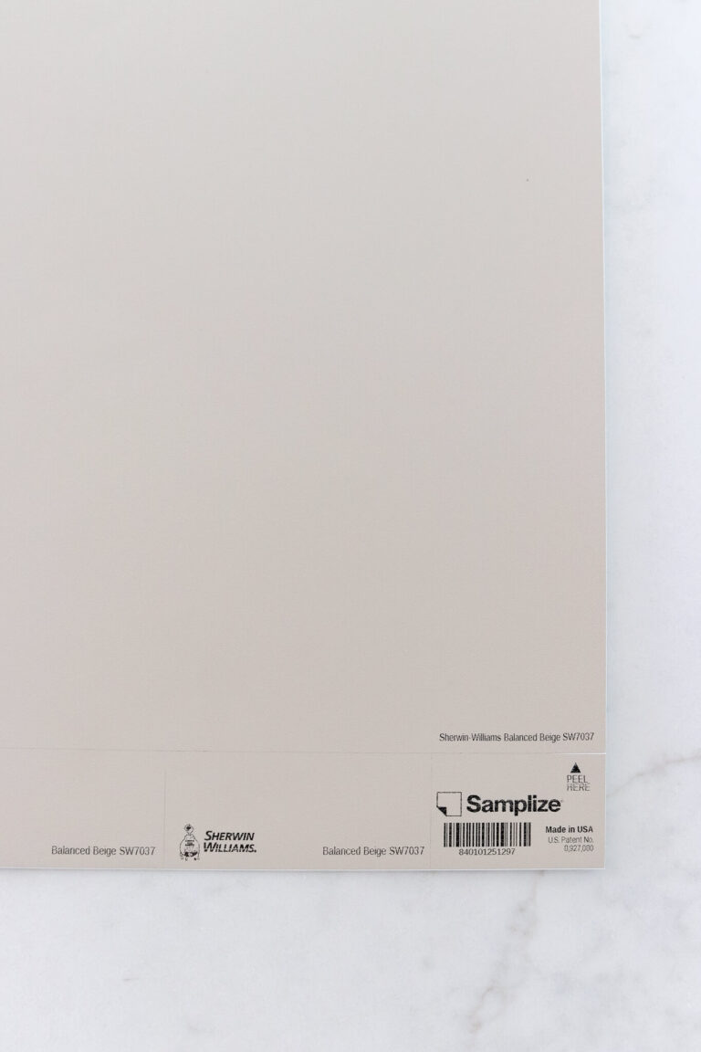 Samplize Paint Samples Honest Review - Living Letter Home