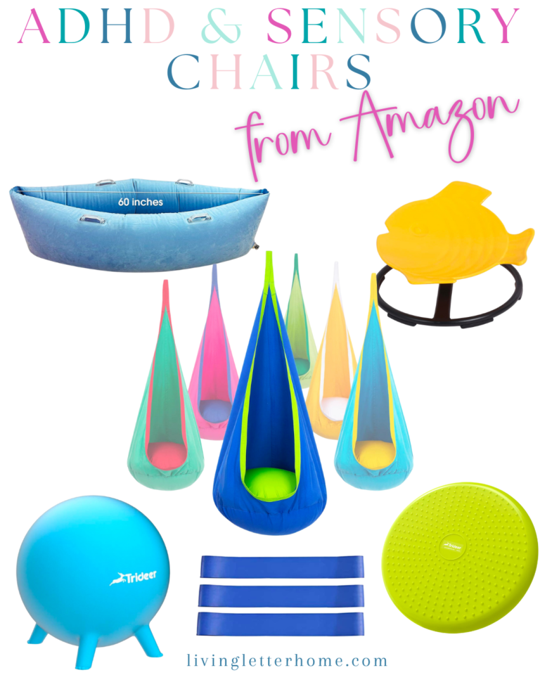 6 Chairs for Sensory Seeking or ADHD Kiddos - Living Letter Home
