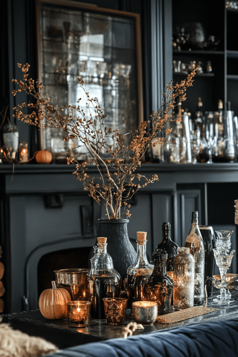 Spooky Chic Halloween Decorating Ideas - Living Letter Home