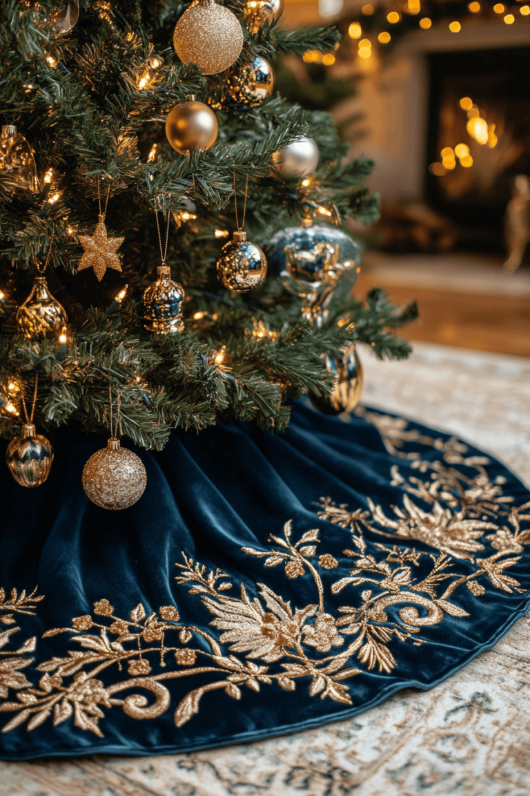 9 Navy Blue Christmas Decor Ideas to Elevate Your Holiday Home - Living ...