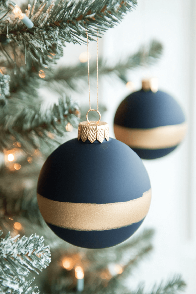 9 Navy Blue Christmas Decor Ideas to Elevate Your Holiday Home - Living ...