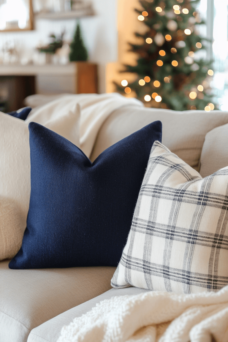 9 Navy Blue Christmas Decor Ideas to Elevate Your Holiday Home - Living ...